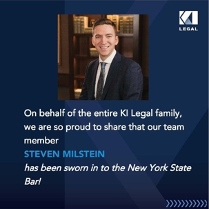 Steven Sworn into NYS Bar