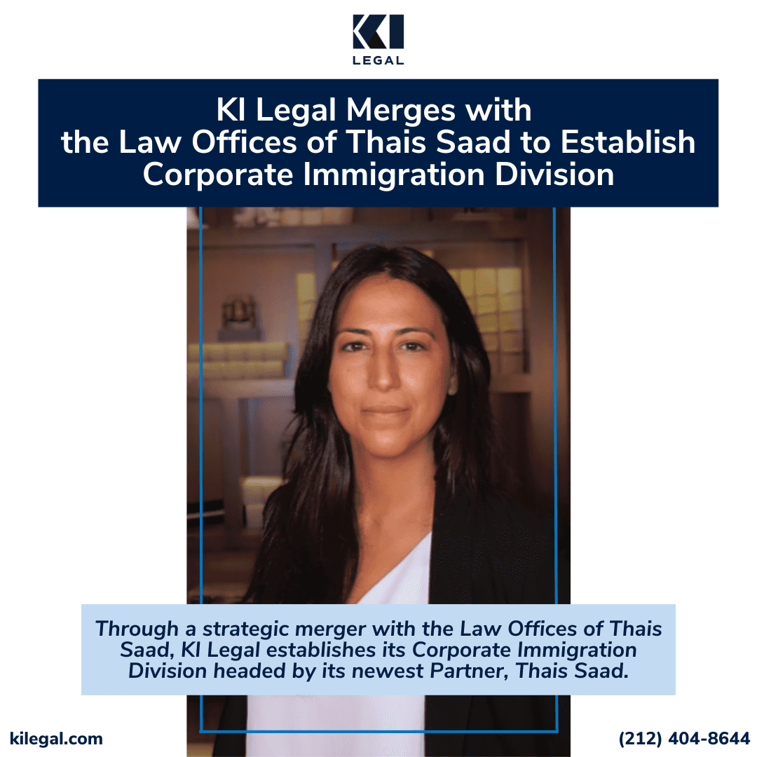 KI Legal Merges with the Law Offices of Thais Saad to Establish New ...